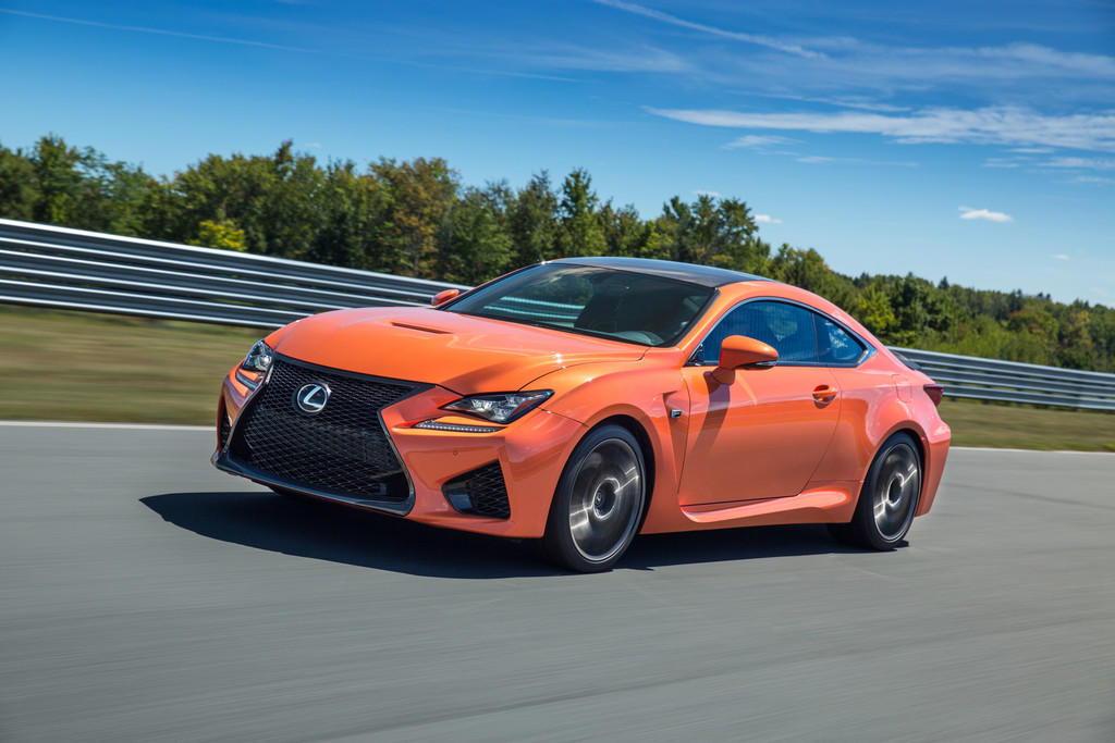 Galerie: Lexus RC F 5.0 V8, Fahraufnahme | Bilder und Fotos