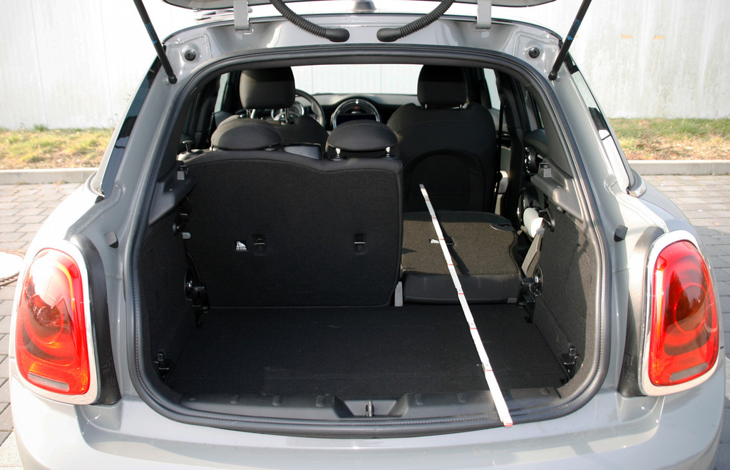 Mini 5 Turer Kofferraum