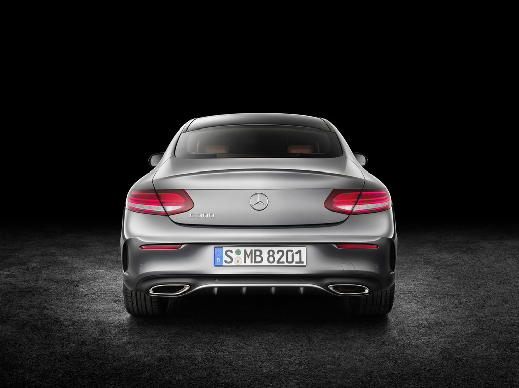 Galerie: Mercedes-Benz C-Klasse Coupé, Heck | Bilder und Fotos